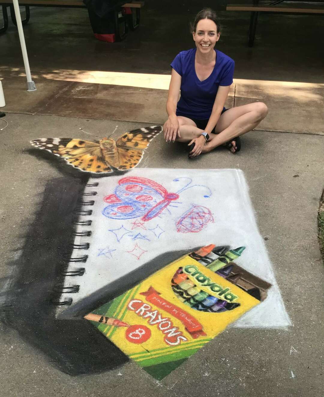 Meet Jan Riggins | Chalk Artist - CanvasRebel Magazine