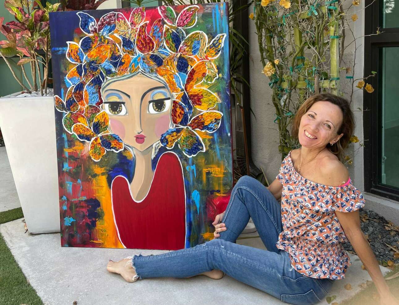Meet Vicky Dreams Contemporary artist - CanvasRebel Magazine